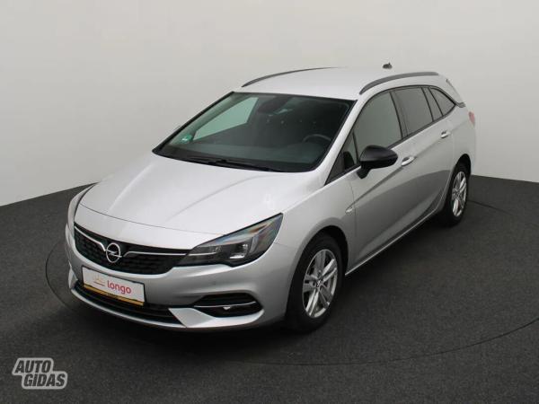 Pelēks Opel Astra 2021 Viļņa, ar dzinēja tilpumu 1.40 L un nobraukumu 199 tūkst. km par 9899 €, foto  vietnē AUTOMOTO.COM.LV