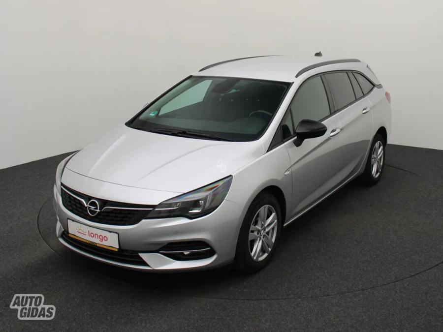 Pelēks Opel Astra 2021 Viļņa, ar dzinēja tilpumu 1.40 L un nobraukumu 199 tūkst. km par 9899 €, foto 1 vietnē AUTOMOTO.COM.LV