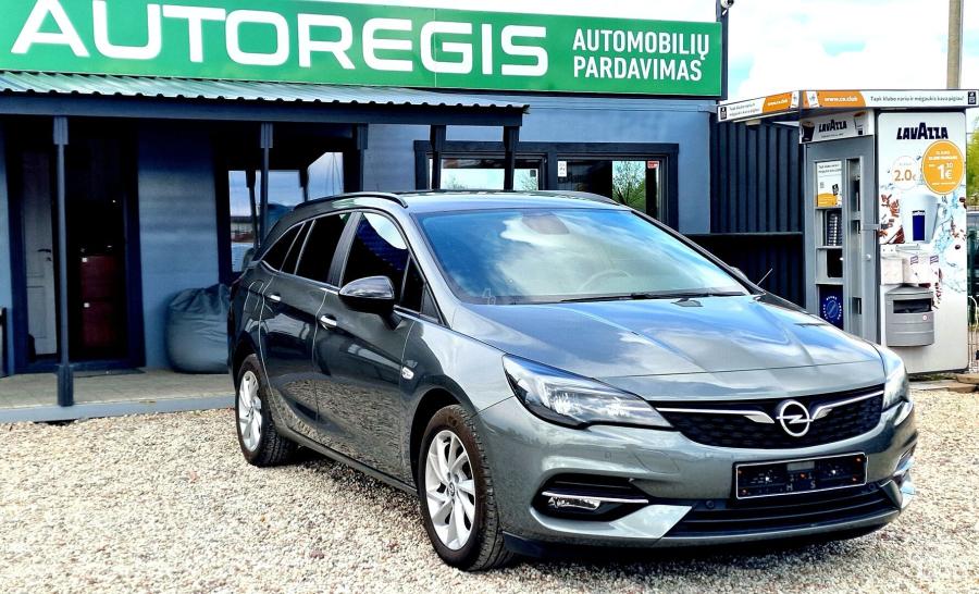 Grey Opel Astra 2022 in Kretinga, with an engine capacity of 1.50 L and mileage of 108 thousand km for 8999 €, photo 6 on AUTOMOTO.COM.LV