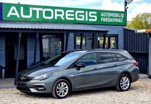 Grey Opel Astra 2022 in Kretinga, with an engine capacity of 1.50 L and mileage of 108 thousand km for 8999 €, photo 12 on AUTOMOTO.COM.LV