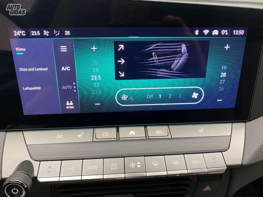 Серый Опель Астра 2023 в Каунас, объемом двигателя 1.20 л и пробегом 27 тыс. км за 25469 €, фото 18 на AUTOMOTO.COM.LV