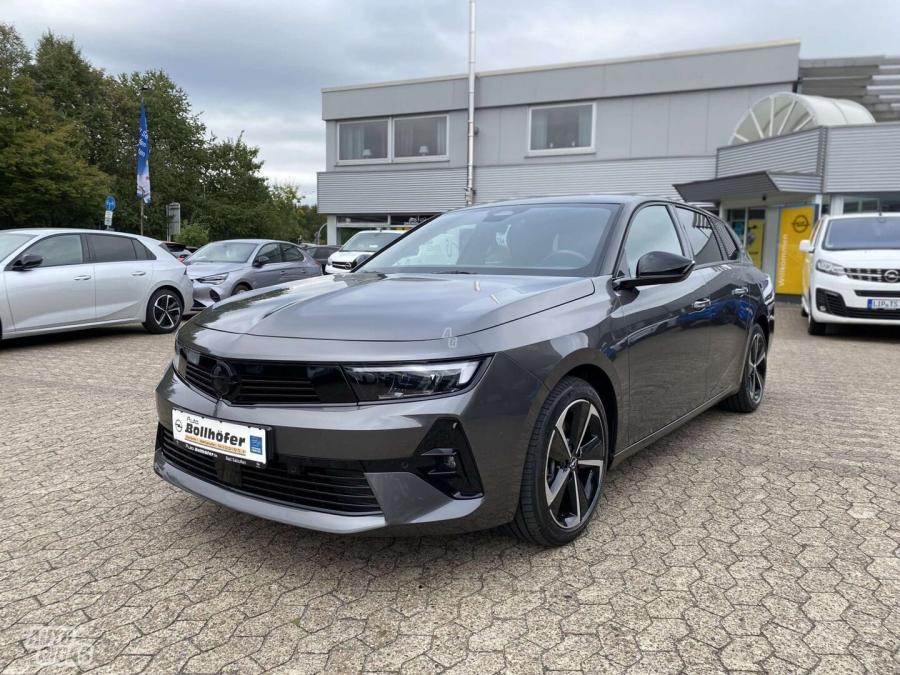 Pelēks Opel Astra 2024 Kauņa, ar dzinēja tilpumu 1.20 L un nobraukumu 25 tūkst. km par 24835 €, foto 1 vietnē AUTOMOTO.COM.LV