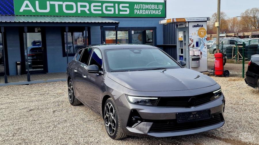 Pelēks Opel Astra 2024 Kretinga, ar dzinēja tilpumu 1.50 L un nobraukumu 81 tūkst. km par 16900 €, foto 1 vietnē AUTOMOTO.COM.LV