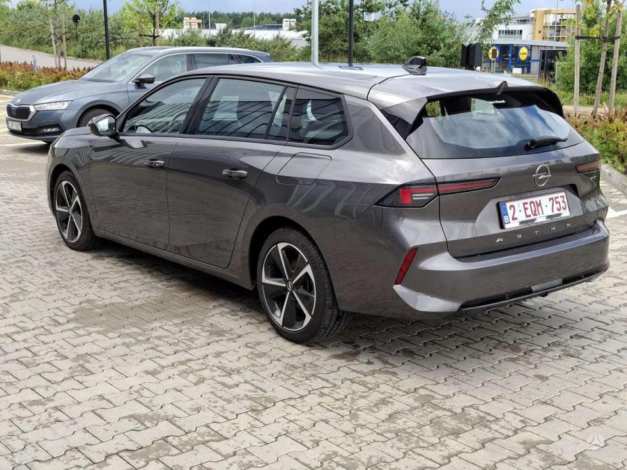 Pelēks Opel Astra 2024 Viļņa, ar dzinēja tilpumu 1.60 L un nobraukumu 43 tūkst. km par 18500 €, foto 8 vietnē AUTOMOTO.COM.LV