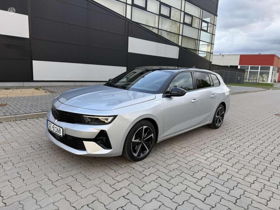 Pelēks Opel Astra 2024 Kupiškis, ar dzinēja tilpumu 1.50 L un nobraukumu 83 tūkst. km par 15500 €, foto 1 vietnē AUTOMOTO.COM.LV