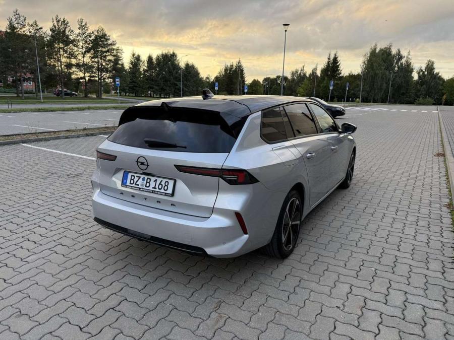 Pelēks Opel Astra 2024 Kupiškis, ar dzinēja tilpumu 1.50 L un nobraukumu 83 tūkst. km par 15500 €, foto 9 vietnē AUTOMOTO.COM.LV