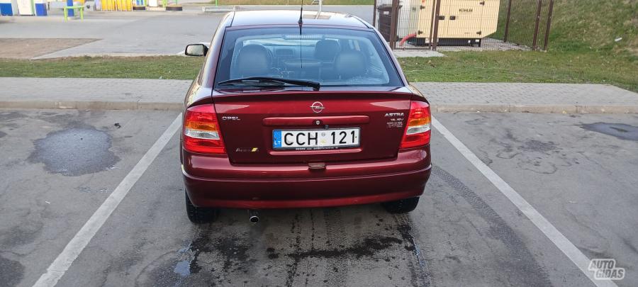 Opel Astra 1998 Viļņa, ar dzinēja tilpumu 1.60 L un nobraukumu 111 tūkst. km par 950 €, foto 7 vietnē AUTOMOTO.COM.LV