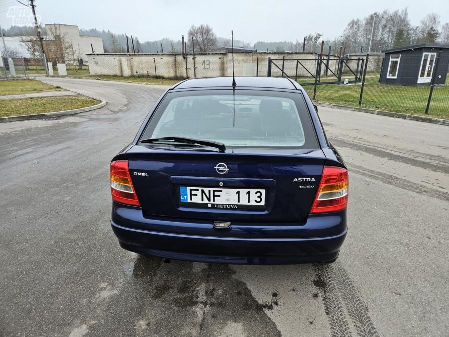 Opel Astra 2000 in Prienai, with an engine capacity of 1.60 L and mileage of 203 thousand km for 1000 €, photo 9 on AUTOMOTO.COM.LV