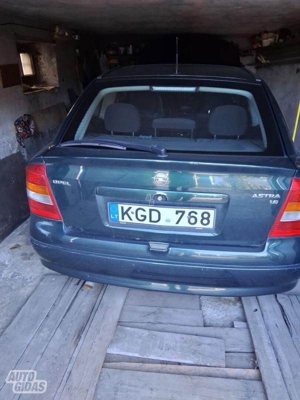 Opel Astra 2000 Kauņa, ar dzinēja tilpumu 1.60 L un nobraukumu 160 tūkst. km par 600 €, foto 1 vietnē AUTOMOTO.COM.LV