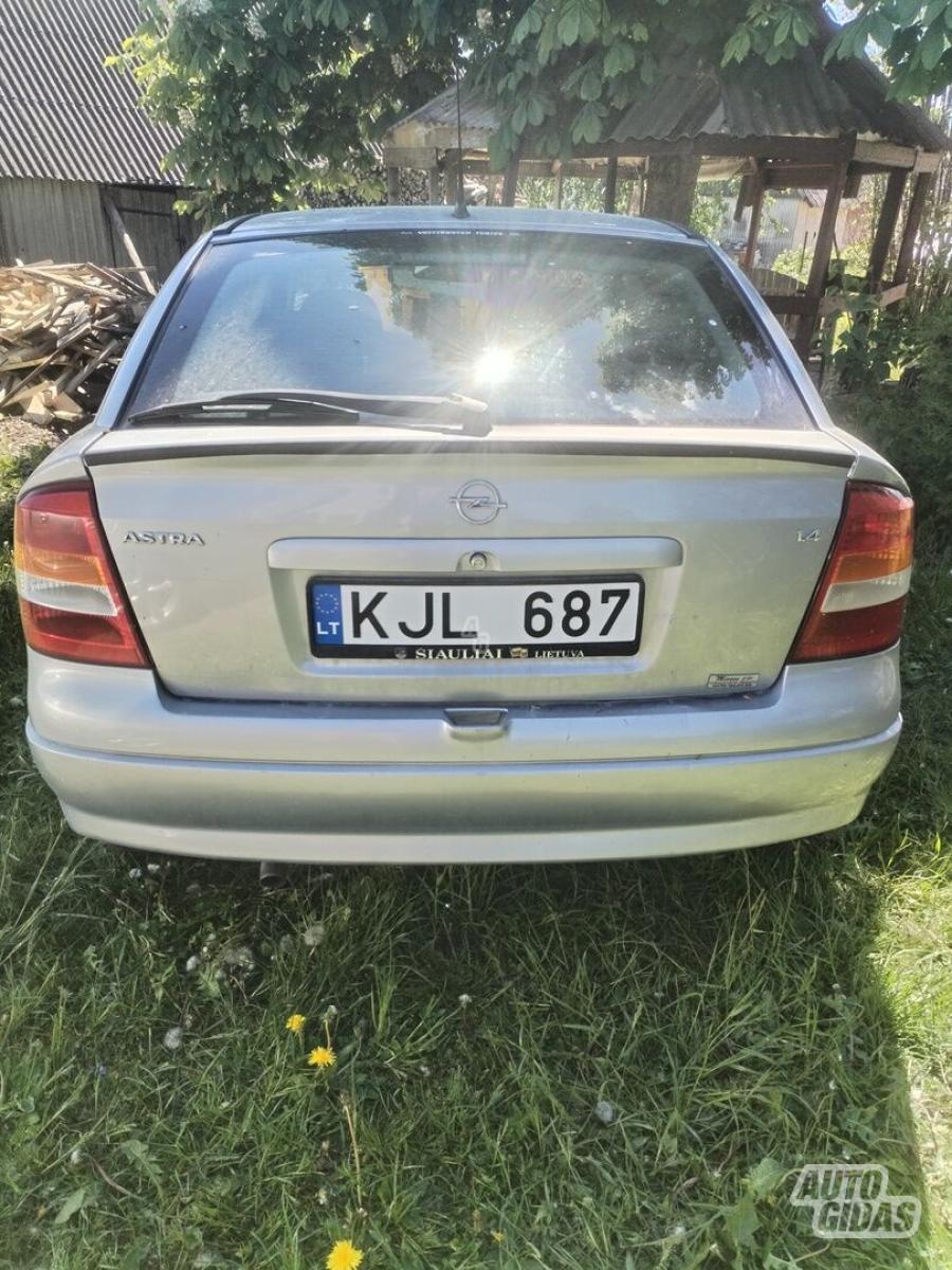 Opel Astra 2002 Pakruojis, ar dzinēja tilpumu 1.40 L un nobraukumu 237 tūkst. km par 600 €, foto 4 vietnē AUTOMOTO.COM.LV