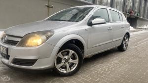 Opel Astra 2005 Viļņa, ar dzinēja tilpumu 1.60 L un nobraukumu 230 tūkst. km par 1550 €, foto  vietnē AUTOMOTO.COM.LV