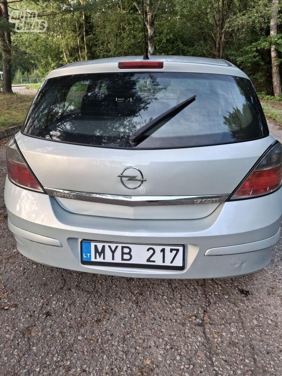 Opel Astra 2008 Telšiai, ar dzinēja tilpumu 1.70 L un nobraukumu 242 tūkst. km par 1500 €, foto 8 vietnē AUTOMOTO.COM.LV