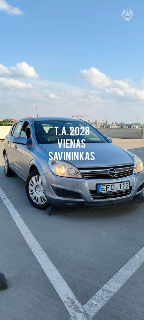 Opel Astra 2009 Viļņa, ar dzinēja tilpumu 1.40 L un nobraukumu 162 tūkst. km par 1300 €, foto 1 vietnē AUTOMOTO.COM.LV