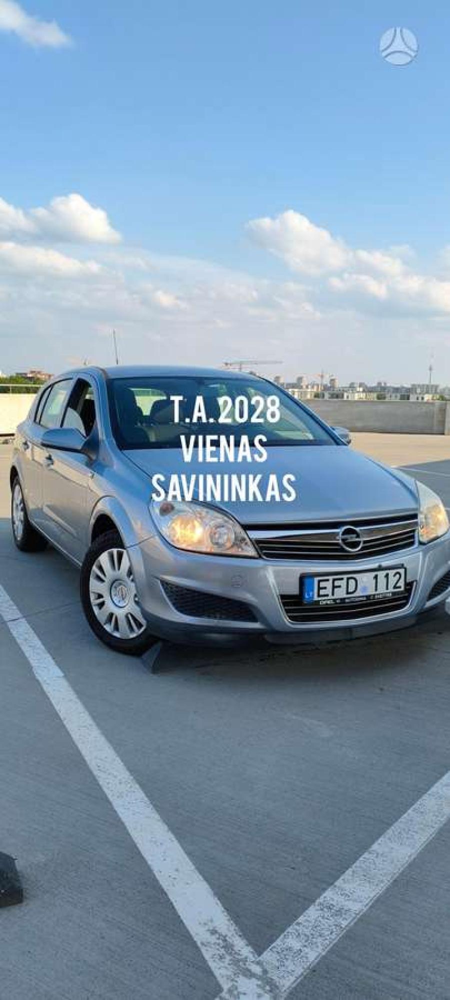 Opel Astra 2009 Viļņa, ar dzinēja tilpumu 1.40 L un nobraukumu 162 tūkst. km par 1300 €, foto 1 vietnē AUTOMOTO.COM.LV