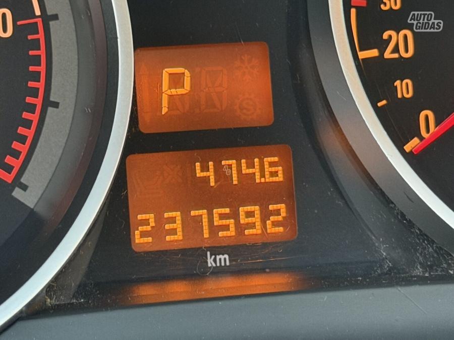 Opel Astra 2009 in Vilnius, with an engine capacity of 1.90 L and mileage of 238 thousand km for 3500 €, photo 19 on AUTOMOTO.COM.LV