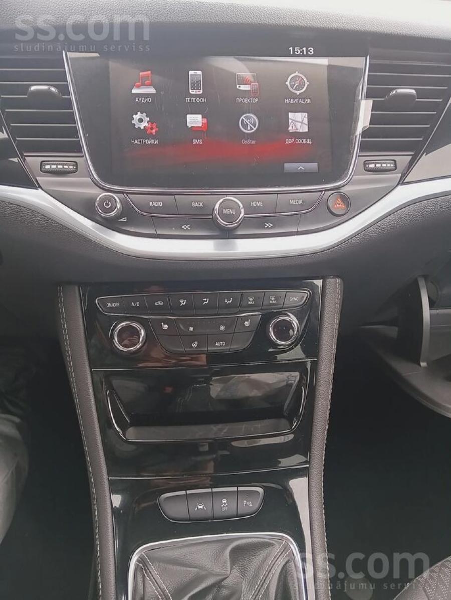 Opel Astra 2017 Preiļi, ar dzinēja tilpumu 1.40 L un nobraukumu 209 tūkst. km par 7200 €, foto 11 vietnē AUTOMOTO.COM.LV