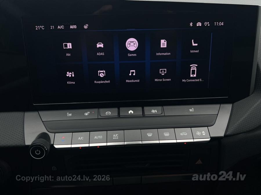 Опель Астра 2023 в Пярну, объемом двигателя 1.20 л и пробегом 66 тыс. км за 15900 €, фото 12 на AUTOMOTO.COM.LV