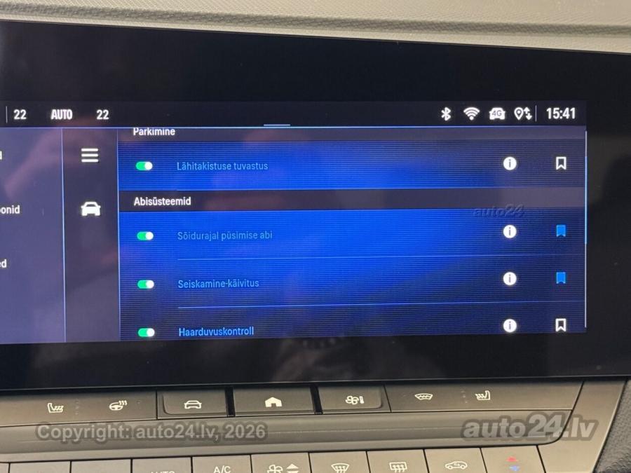 Opel Astra 2023 Tallina, ar dzinēja tilpumu 1.20 L un nobraukumu 37 tūkst. km par 17900 €, foto 18 vietnē AUTOMOTO.COM.LV