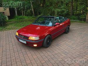 Sarkans Opel Astra 1996 Rīga, ar dzinēja tilpumu 1.60 L un nobraukumu 245 tūkst. km par 1200 €, foto 6 vietnē AUTOMOTO.COM.LV