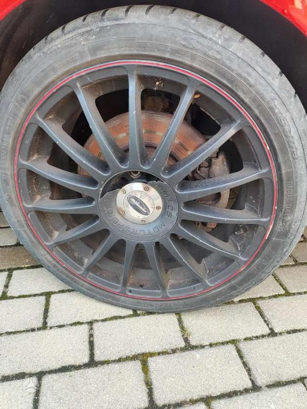 Sarkans Opel Astra 2008 Viļņa, ar dzinēja tilpumu 1.90 L un nobraukumu 259 tūkst. km par 600 €, foto 9 vietnē AUTOMOTO.COM.LV