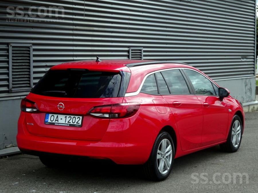 Sarkans Opel Astra 2019 Rīga, ar dzinēja tilpumu 1.40 L un nobraukumu 201 tūkst. km par 7800 €, foto 3 vietnē AUTOMOTO.COM.LV