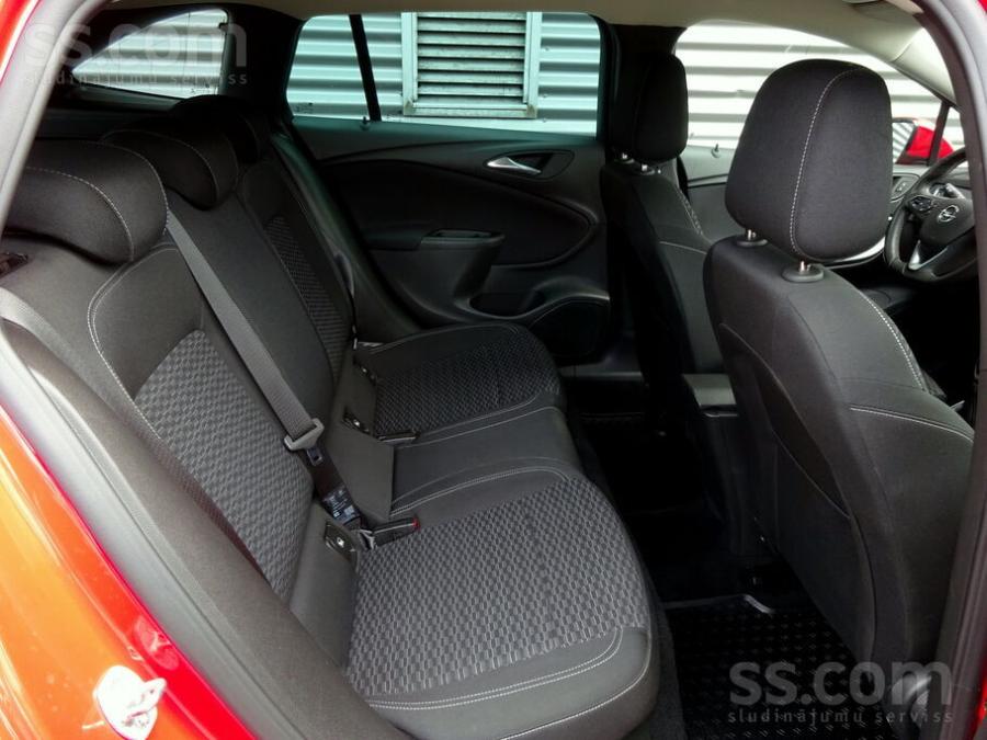 Sarkans Opel Astra 2019 Rīga, ar dzinēja tilpumu 1.40 L un nobraukumu 201 tūkst. km par 7800 €, foto 10 vietnē AUTOMOTO.COM.LV