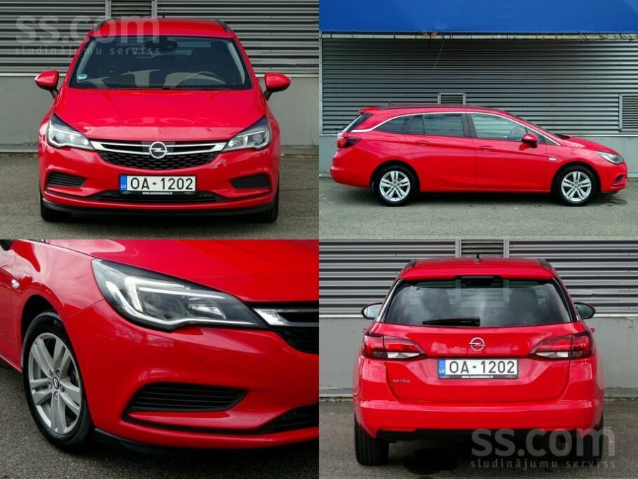 Sarkans Opel Astra 2019 Rīga, ar dzinēja tilpumu 1.40 L un nobraukumu 201 tūkst. km par 7800 €, foto 12 vietnē AUTOMOTO.COM.LV
