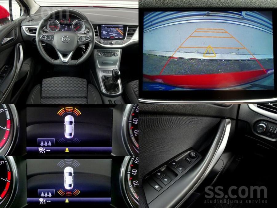 Sarkans Opel Astra 2019 Rīga, ar dzinēja tilpumu 1.40 L un nobraukumu 201 tūkst. km par 7800 €, foto 13 vietnē AUTOMOTO.COM.LV