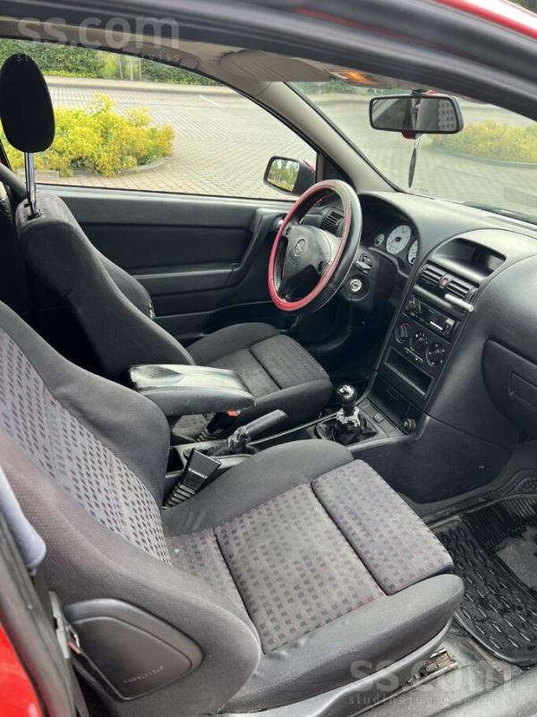 Sarkans Opel Astra 1998 Ventspils, ar dzinēja tilpumu 1.70 L un nobraukumu 351 tūkst. km par 500 €, foto 6 vietnē AUTOMOTO.COM.LV
