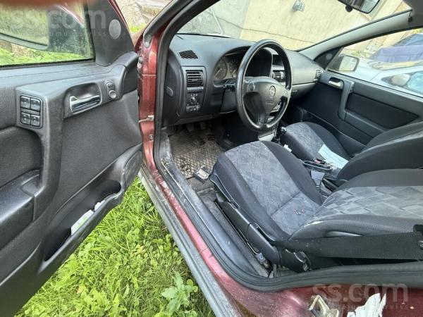 Sarkans Opel Astra 2000 Kuldīga, ar dzinēja tilpumu 1.60 L un nobraukumu 150 tūkst. km par 200 €, foto 1 vietnē AUTOMOTO.COM.LV