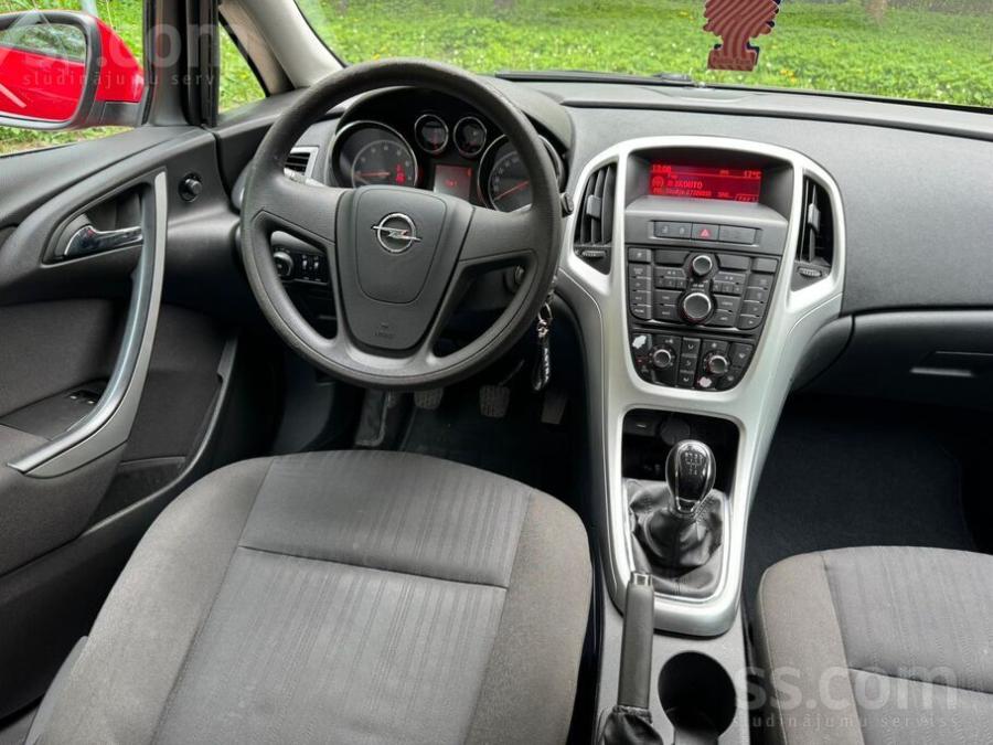 Sarkans Opel Astra 2010 Rīga, ar dzinēja tilpumu 1.40 L un nobraukumu 0 tūkst. km par 3499 €, foto 13 vietnē AUTOMOTO.COM.LV