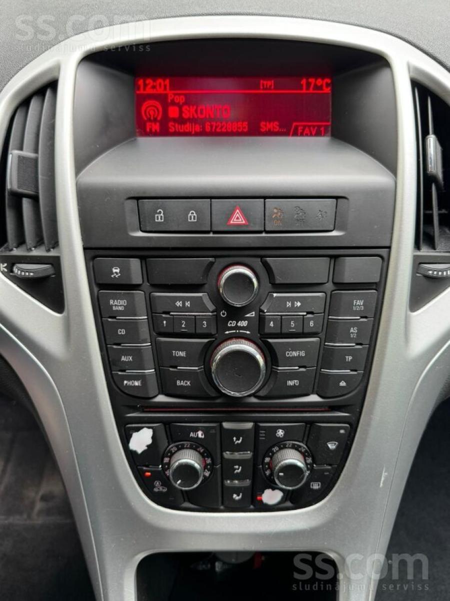 Sarkans Opel Astra 2010 Rīga, ar dzinēja tilpumu 1.40 L un nobraukumu 0 tūkst. km par 3499 €, foto 18 vietnē AUTOMOTO.COM.LV