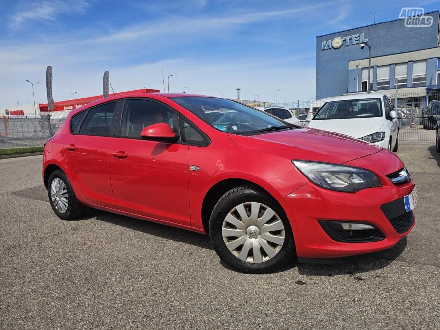 Red Opel Astra 2015 in Kaunas, with an engine capacity of 1.60 L and mileage of 273 thousand km for 3155 €, photo 26 on AUTOMOTO.COM.LV