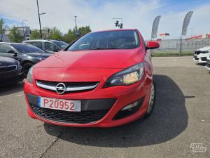 Red Opel Astra 2015 in Kaunas, with an engine capacity of 1.60 L and mileage of 273 thousand km for 3155 €, photo 32 on AUTOMOTO.COM.LV