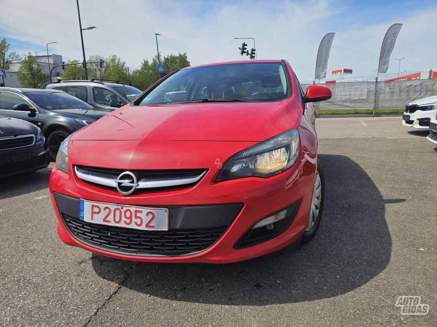 Red Opel Astra 2015 in Kaunas, with an engine capacity of 1.60 L and mileage of 273 thousand km for 3155 €, photo 32 on AUTOMOTO.COM.LV