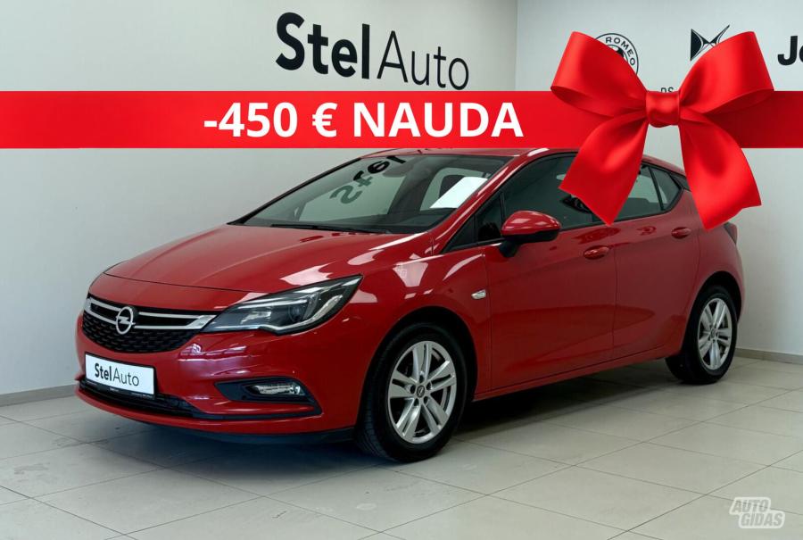 Sarkans Opel Astra 2016 Viļņa, ar dzinēja tilpumu 1.60 L un nobraukumu 158 tūkst. km par 7200 €, foto 1 vietnē AUTOMOTO.COM.LV