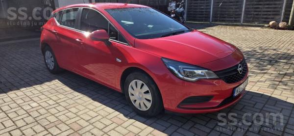 Sarkans Opel Astra 2016 Liepāja, ar dzinēja tilpumu 1.40 L un nobraukumu 74 tūkst. km par 6800 €, foto 2 vietnē AUTOMOTO.COM.LV