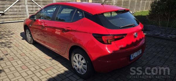 Sarkans Opel Astra 2016 Liepāja, ar dzinēja tilpumu 1.40 L un nobraukumu 74 tūkst. km par 6800 €, foto 4 vietnē AUTOMOTO.COM.LV