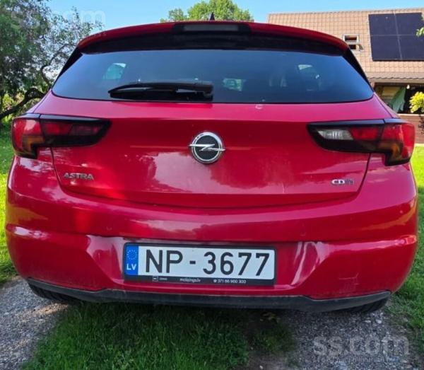 Sarkans Opel Astra 2016 Saldus, ar dzinēja tilpumu 1.60 L un nobraukumu 200 tūkst. km par 6000 €, foto 3 vietnē AUTOMOTO.COM.LV