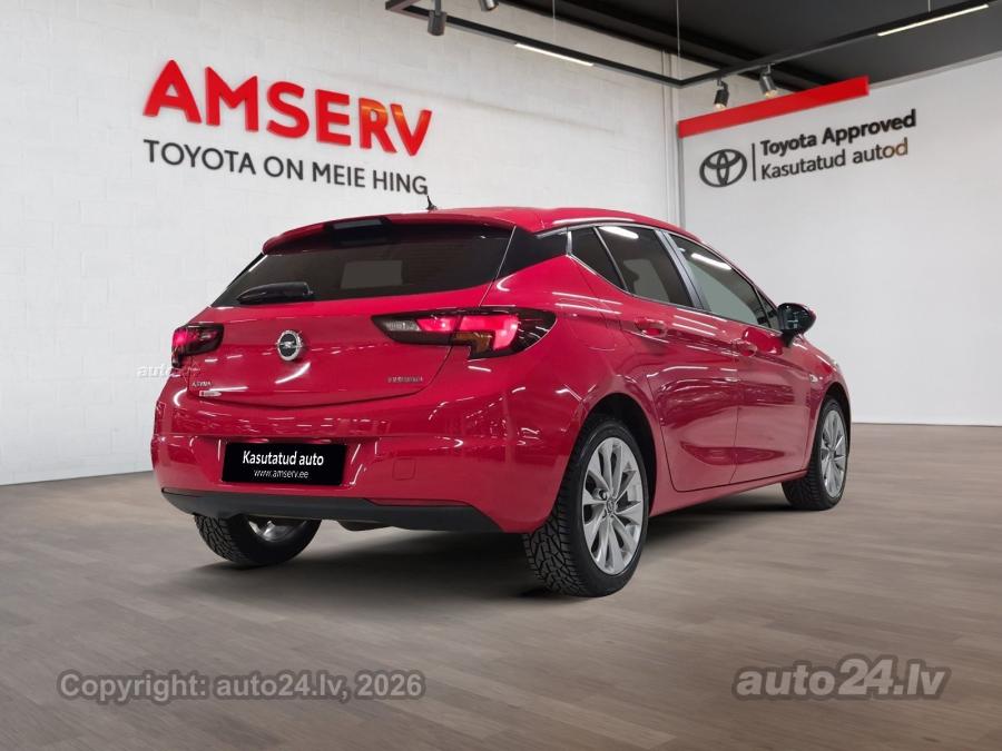 Sarkans Opel Astra 2016 Tallina, ar dzinēja tilpumu 1.40 L un nobraukumu 123 tūkst. km par 8990 €, foto 3 vietnē AUTOMOTO.COM.LV