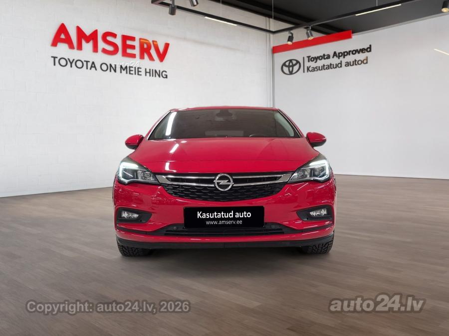 Sarkans Opel Astra 2016 Tallina, ar dzinēja tilpumu 1.40 L un nobraukumu 123 tūkst. km par 8990 €, foto 6 vietnē AUTOMOTO.COM.LV