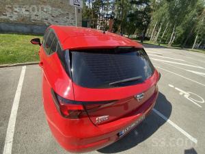 Sarkans Opel Astra 2017 Rīga, ar dzinēja tilpumu 1.40 L un nobraukumu 120 tūkst. km par 7200 €, foto 5 vietnē AUTOMOTO.COM.LV