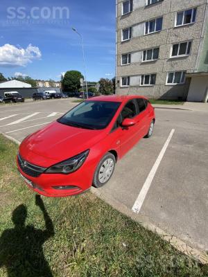 Sarkans Opel Astra 2017 Rīga, ar dzinēja tilpumu 1.40 L un nobraukumu 120 tūkst. km par 7200 €, foto 6 vietnē AUTOMOTO.COM.LV