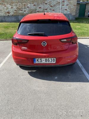 Sarkans Opel Astra 2017 Rīga, ar dzinēja tilpumu 1.40 L un nobraukumu 120 tūkst. km par 7200 €, foto 7 vietnē AUTOMOTO.COM.LV