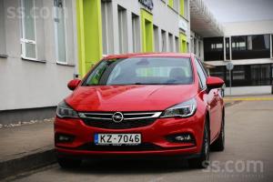 Red Opel Astra 2017 in Riga, with an engine capacity of 1.40 L and mileage of 141 thousand km for 7195 €, photo  on AUTOMOTO.COM.LV