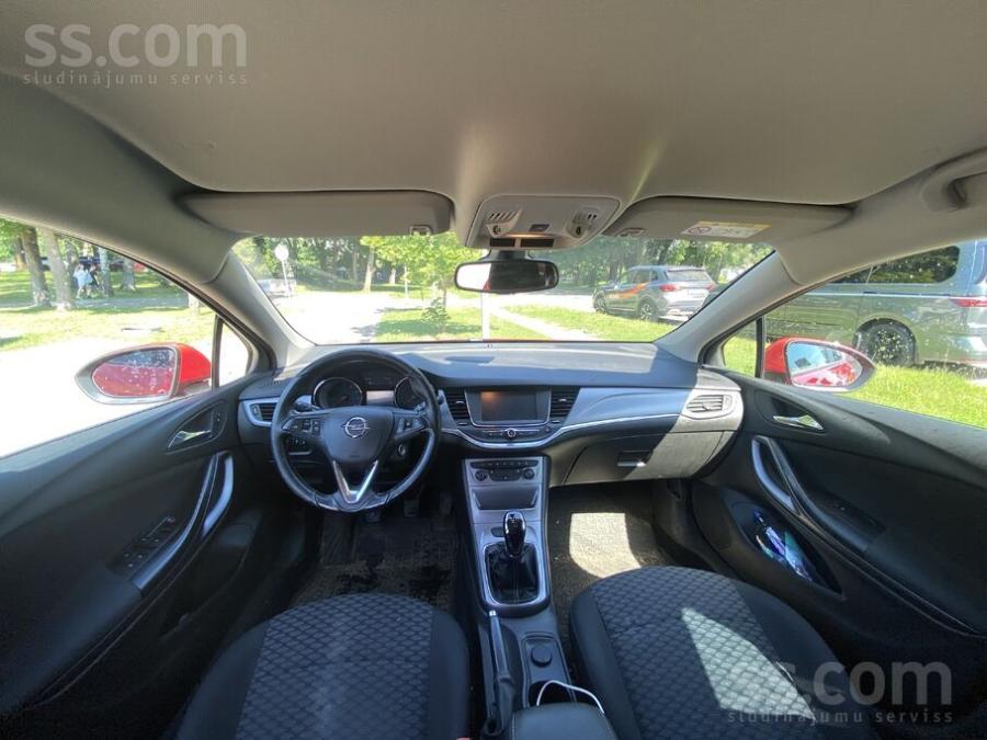 Sarkans Opel Astra 2017 Rīga, ar dzinēja tilpumu 1.40 L un nobraukumu 124 tūkst. km par 6800 €, foto 6 vietnē AUTOMOTO.COM.LV