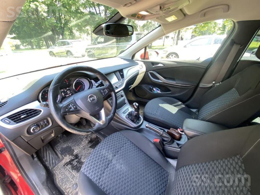 Sarkans Opel Astra 2017 Rīga, ar dzinēja tilpumu 1.40 L un nobraukumu 124 tūkst. km par 6800 €, foto 9 vietnē AUTOMOTO.COM.LV