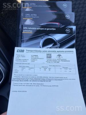 Sarkans Opel Astra 2017 Rīga, ar dzinēja tilpumu 1.40 L un nobraukumu 124 tūkst. km par 6800 €, foto 10 vietnē AUTOMOTO.COM.LV