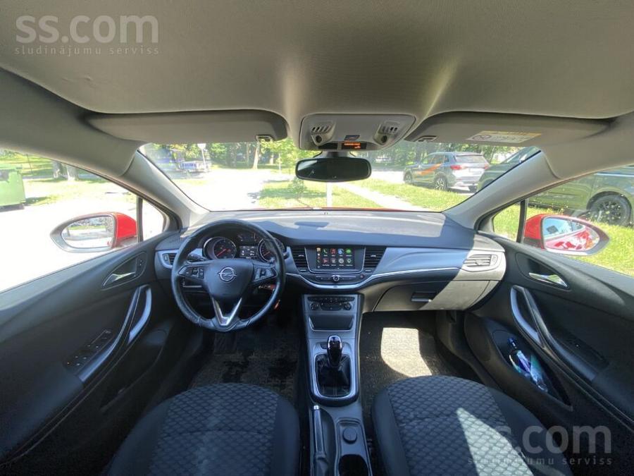 Sarkans Opel Astra 2017 Rīga, ar dzinēja tilpumu 1.40 L un nobraukumu 124 tūkst. km par 6200 €, foto 6 vietnē AUTOMOTO.COM.LV
