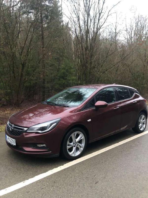 Sarkans Opel Astra 2018 Marijampole, ar dzinēja tilpumu 1.60 L un nobraukumu 195 tūkst. km par 6950 €, foto 5 vietnē AUTOMOTO.COM.LV